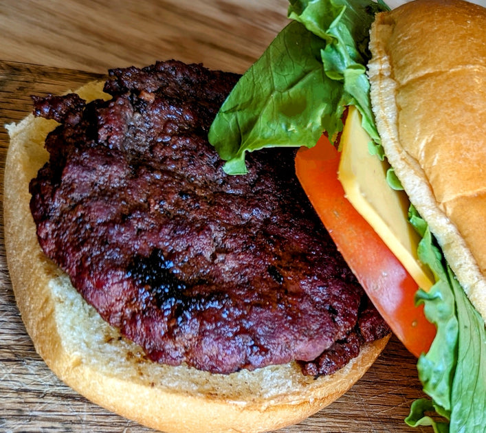 Salger's Ostrich Products | Ostrich Steak Burgers 1/4 lb | Salger's ...